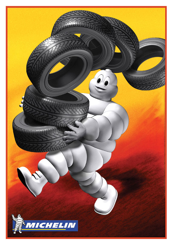 How the Michelin man logo came to be - Creative Review