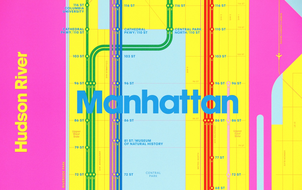 WORK: Triboro release two Wrong Color Subway Maps