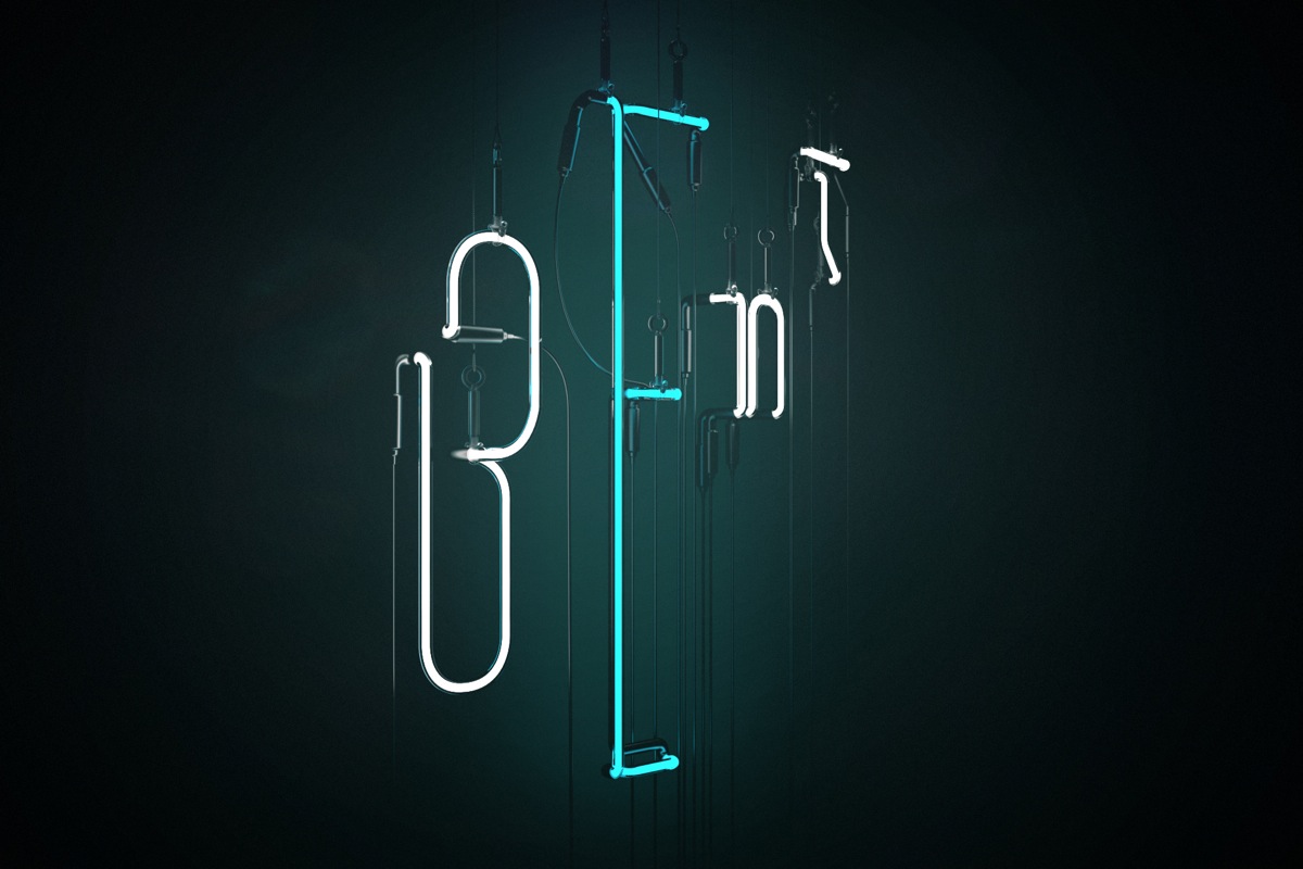 WORK: Why Not Associates’ neon typography for new Belgian TV show