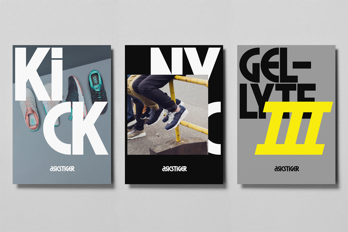 WORK: ASICS Tiger rebrand by Bruce Mau Design