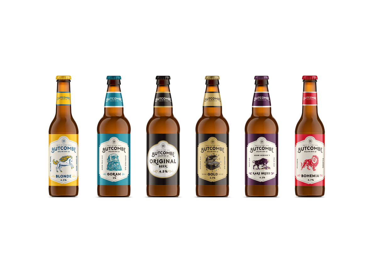 WORK: Charming new Butcombe Brewing Co identity by Halo