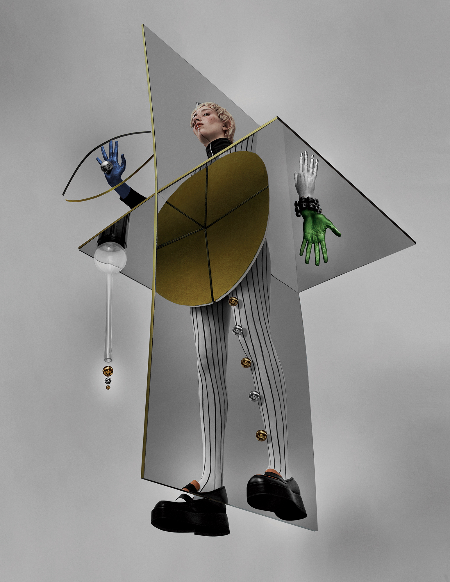 Isamaya Ffrench and Filip Custic create surreal visuals for Camper