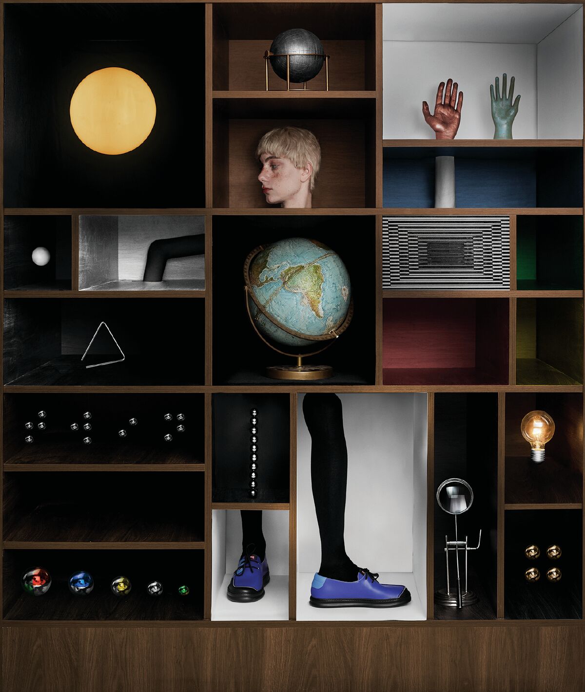 Isamaya Ffrench and Filip Custic create surreal visuals for Camper