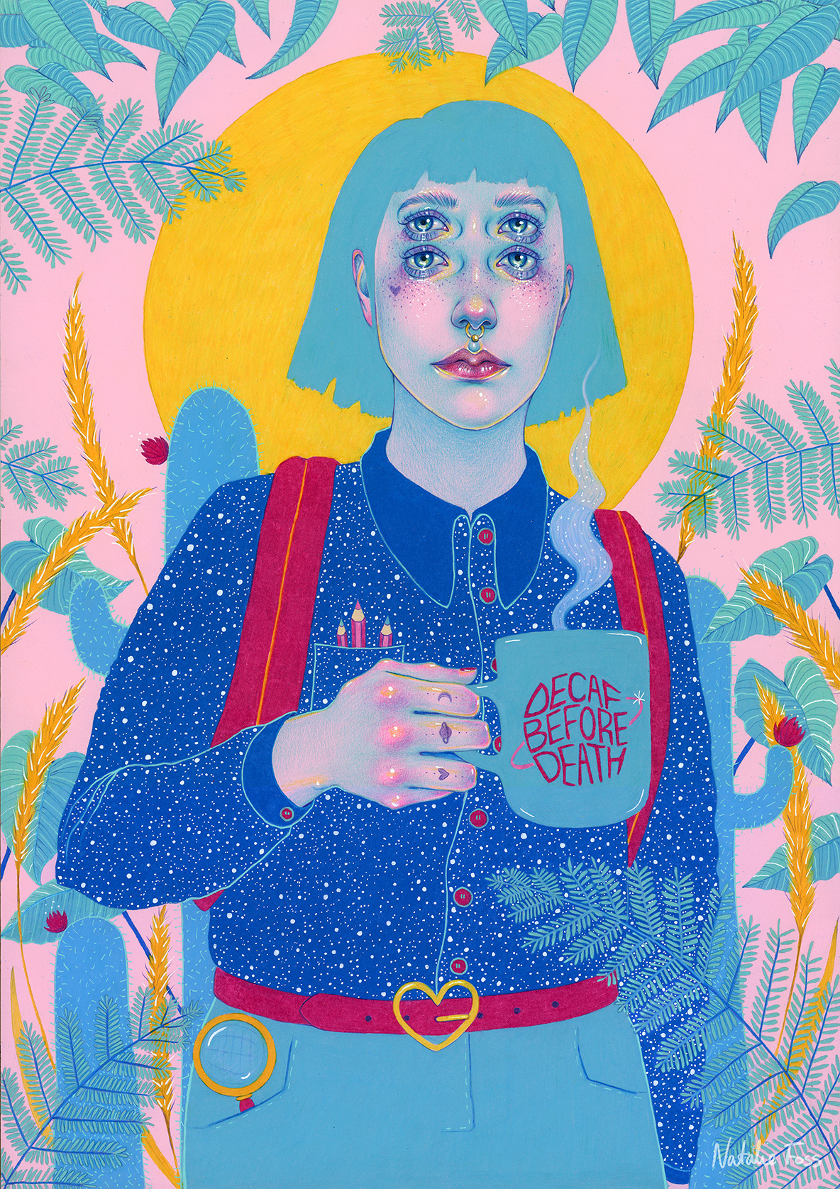 Natalie Foss on her mystical, 70s-inspired illustrations