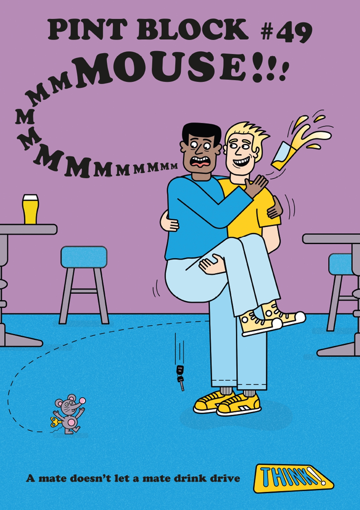 Dreaming of your next pint? This THINK! Campaign might change your mind