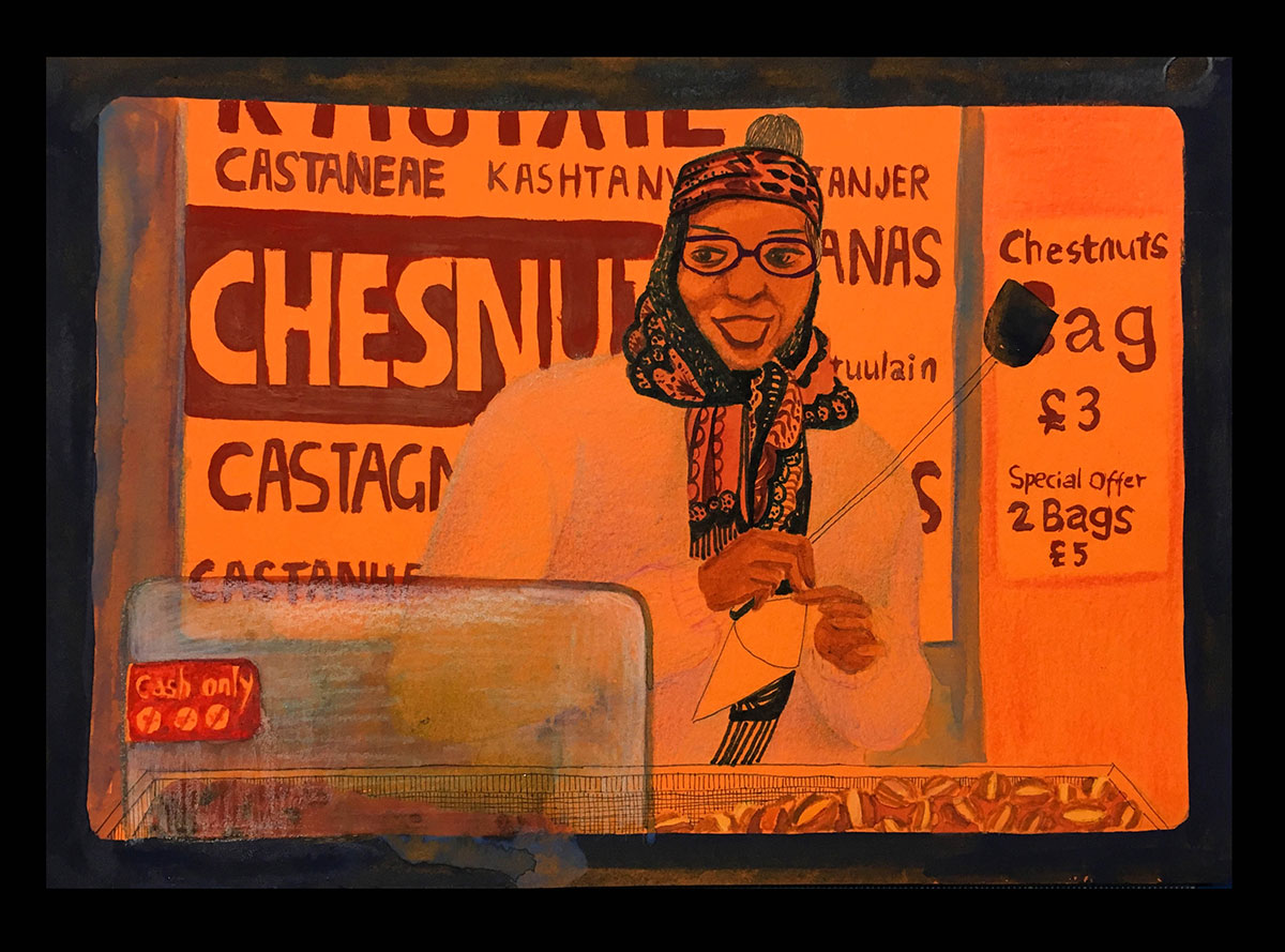 Illustrator Mengxia Liu tells stories through busy, vibrant scenes