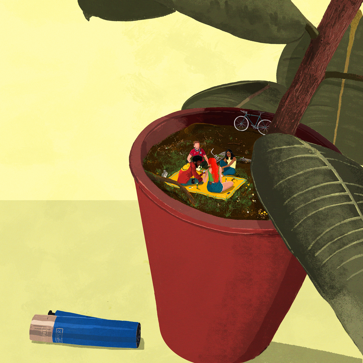 Illustrator Reuben Dangoor’s quick-witted take on Britishness