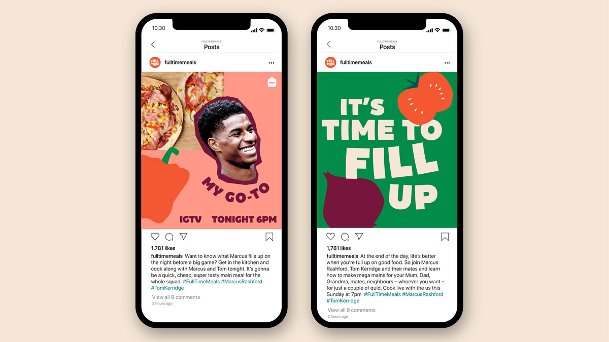 Marcus Rashford calls Full Time on child food poverty in new campaign