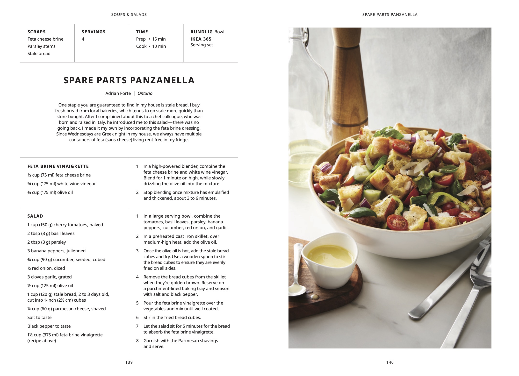Ikea’s ScrapsBook is a recipe collection for your leftovers