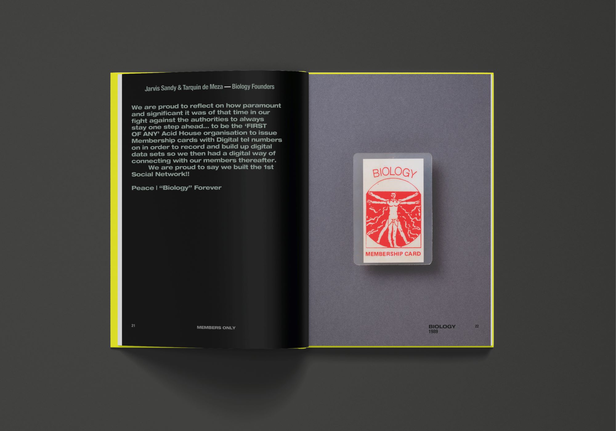 The untold graphic design history of rave era membership cards