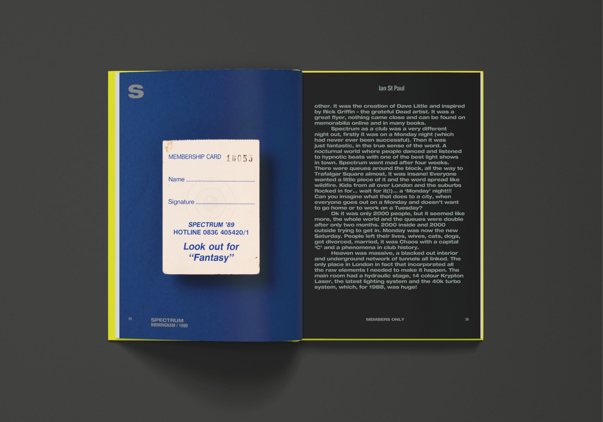 The untold graphic design history of rave era membership cards