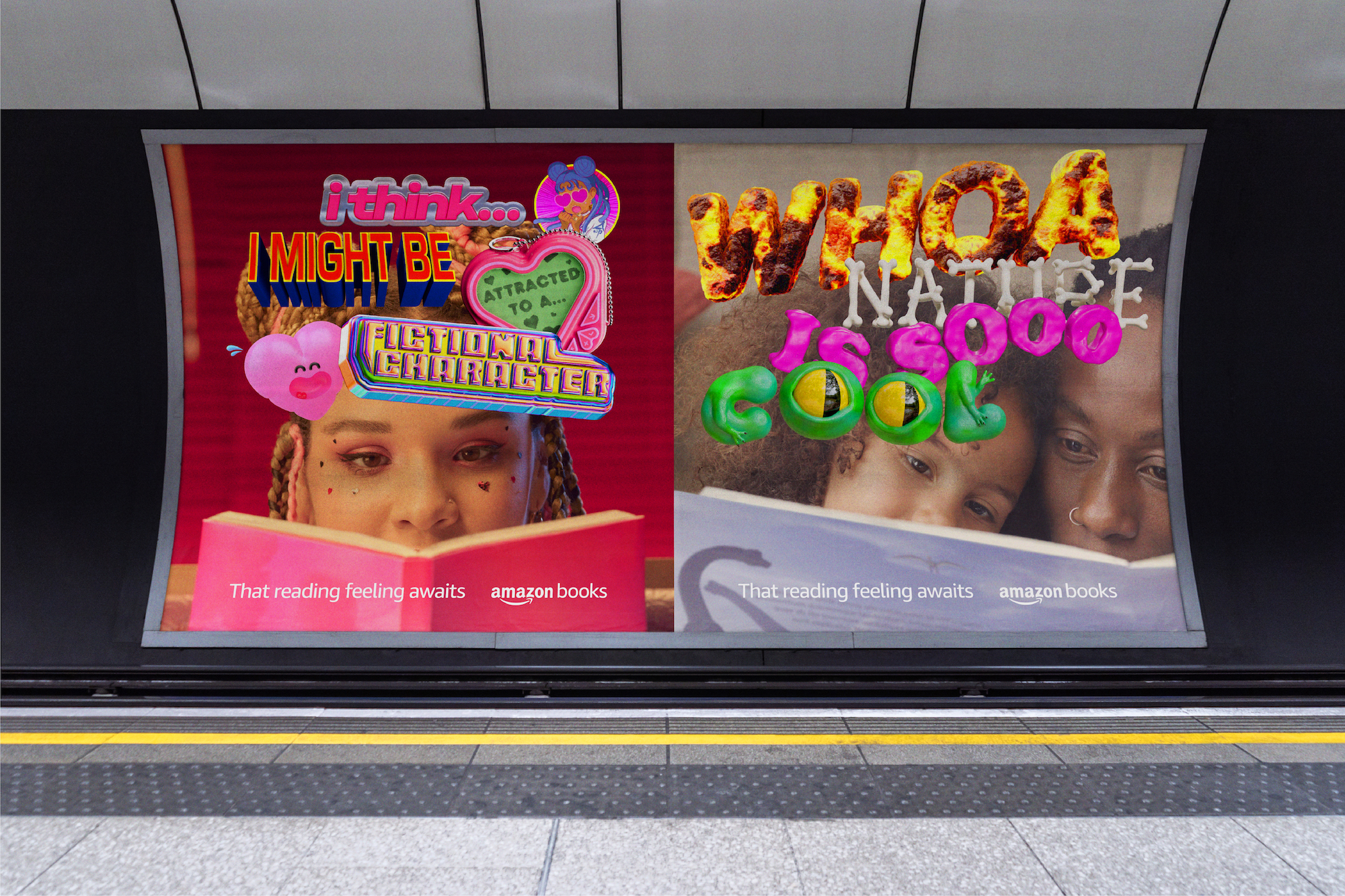 New Droga5 Amazon campaign celebrates books’ “invisible magic”