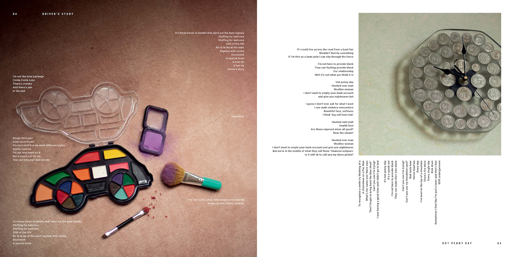 Rottingdean Bazaar and Annie Collinge create Dry Cleaning album artwork