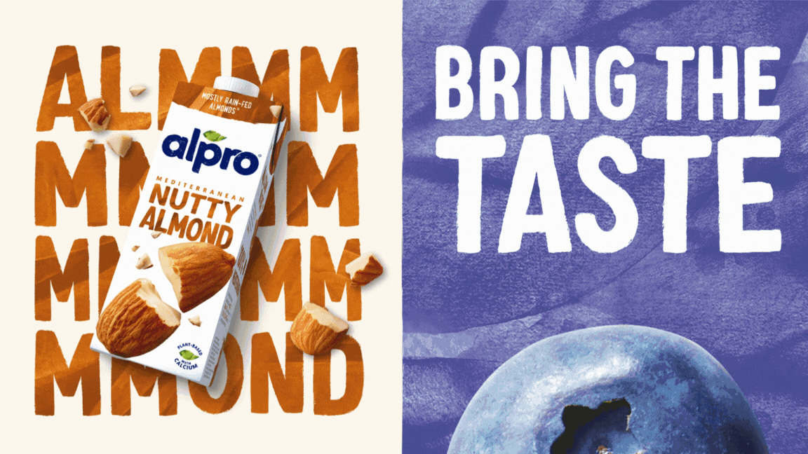 Alpro’s global redesign emphasises flavour