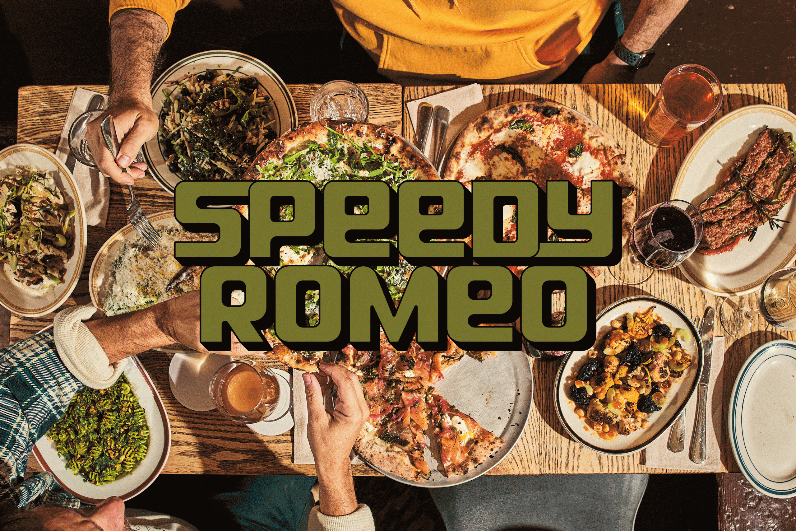 Speedy Romeo’s branding is a homage to its namesake