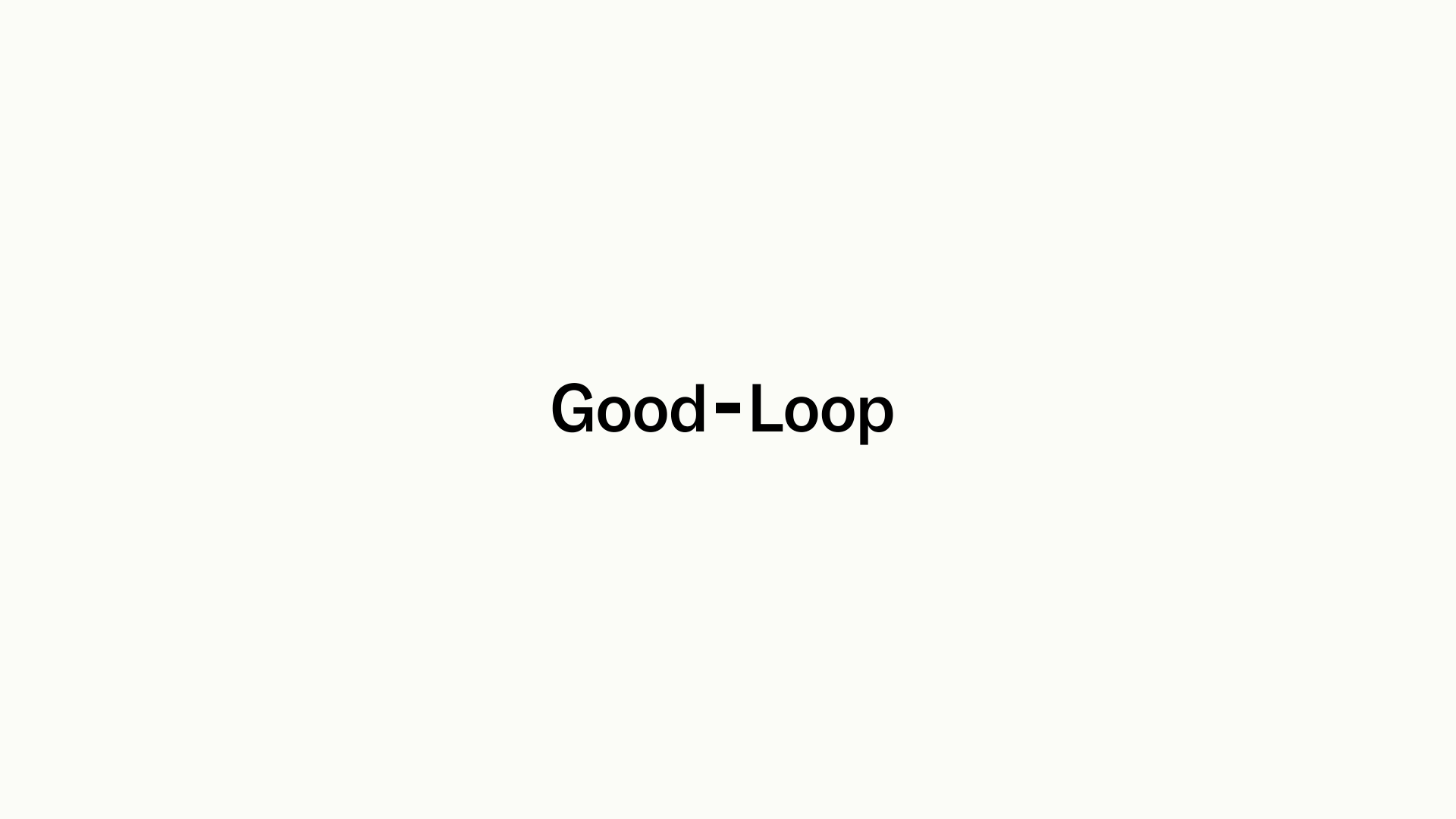 A stylish new look for sustainable media brand Good-Loop