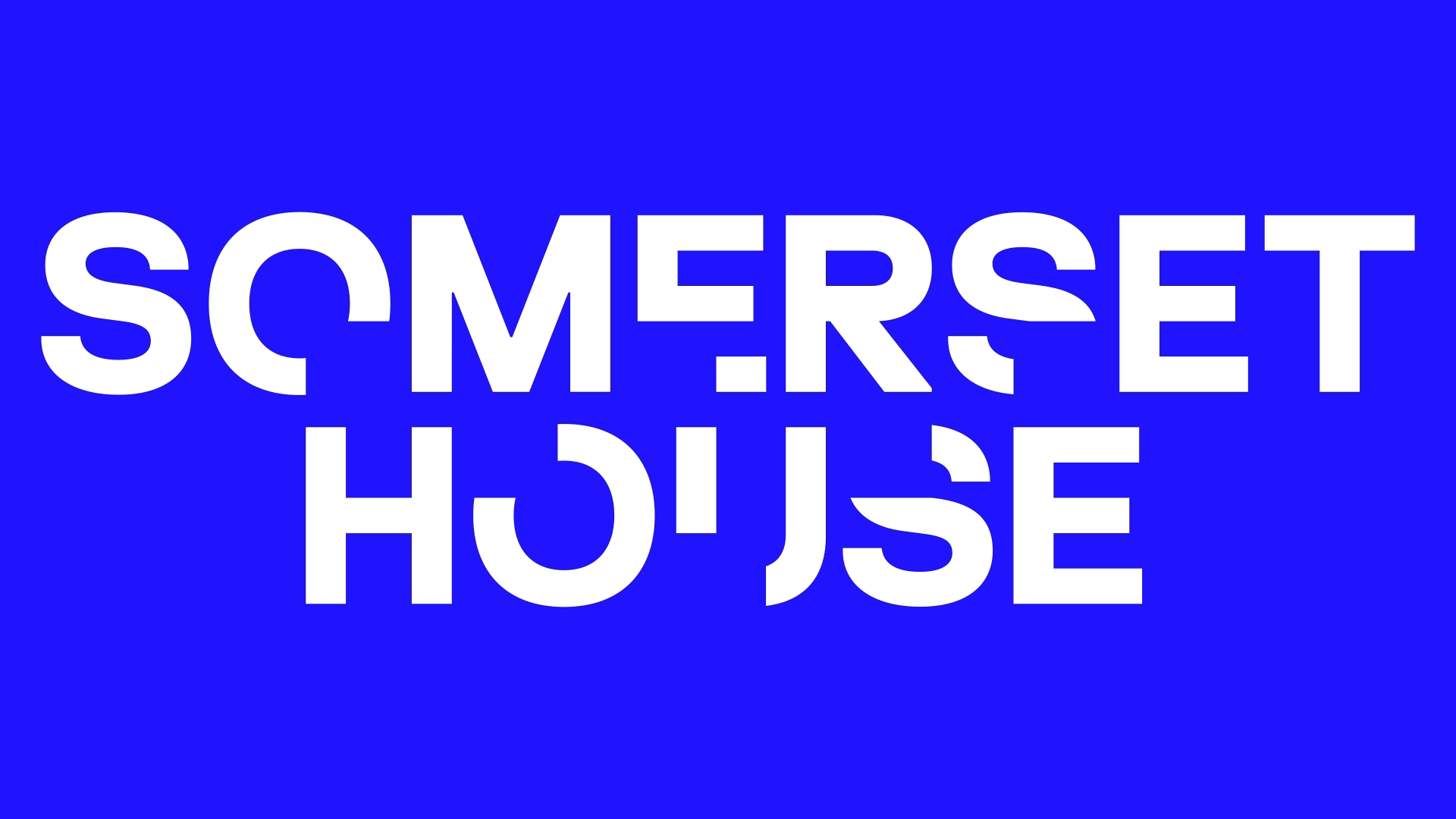 Somerset House launches a new, technical visual identity