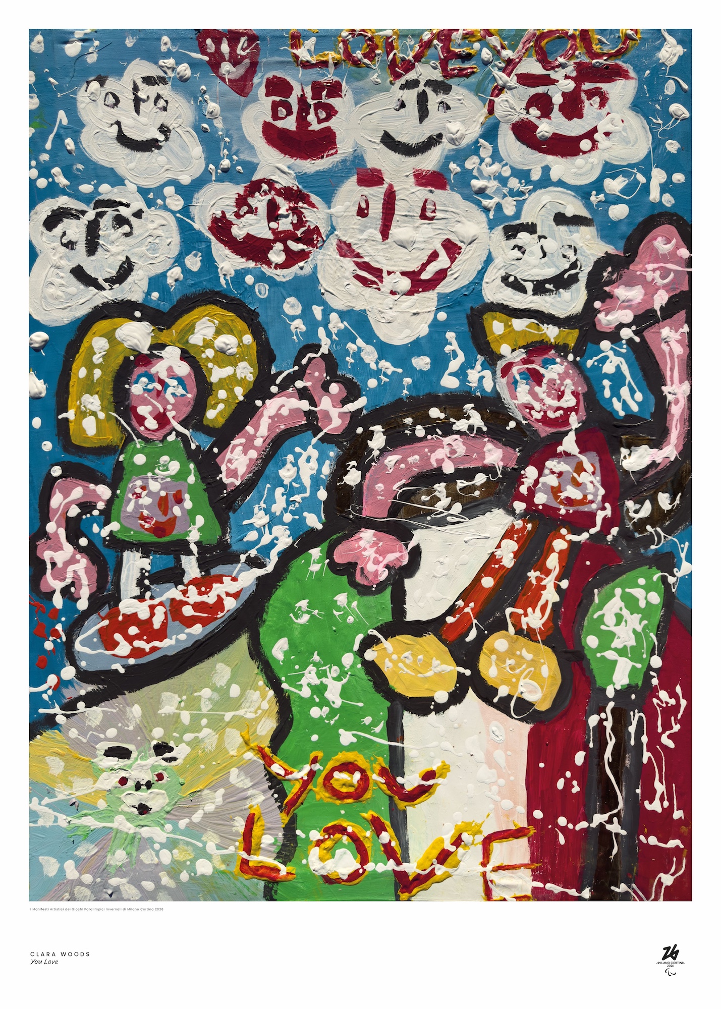 Posters for the Winter Olympics 2026 unveiled