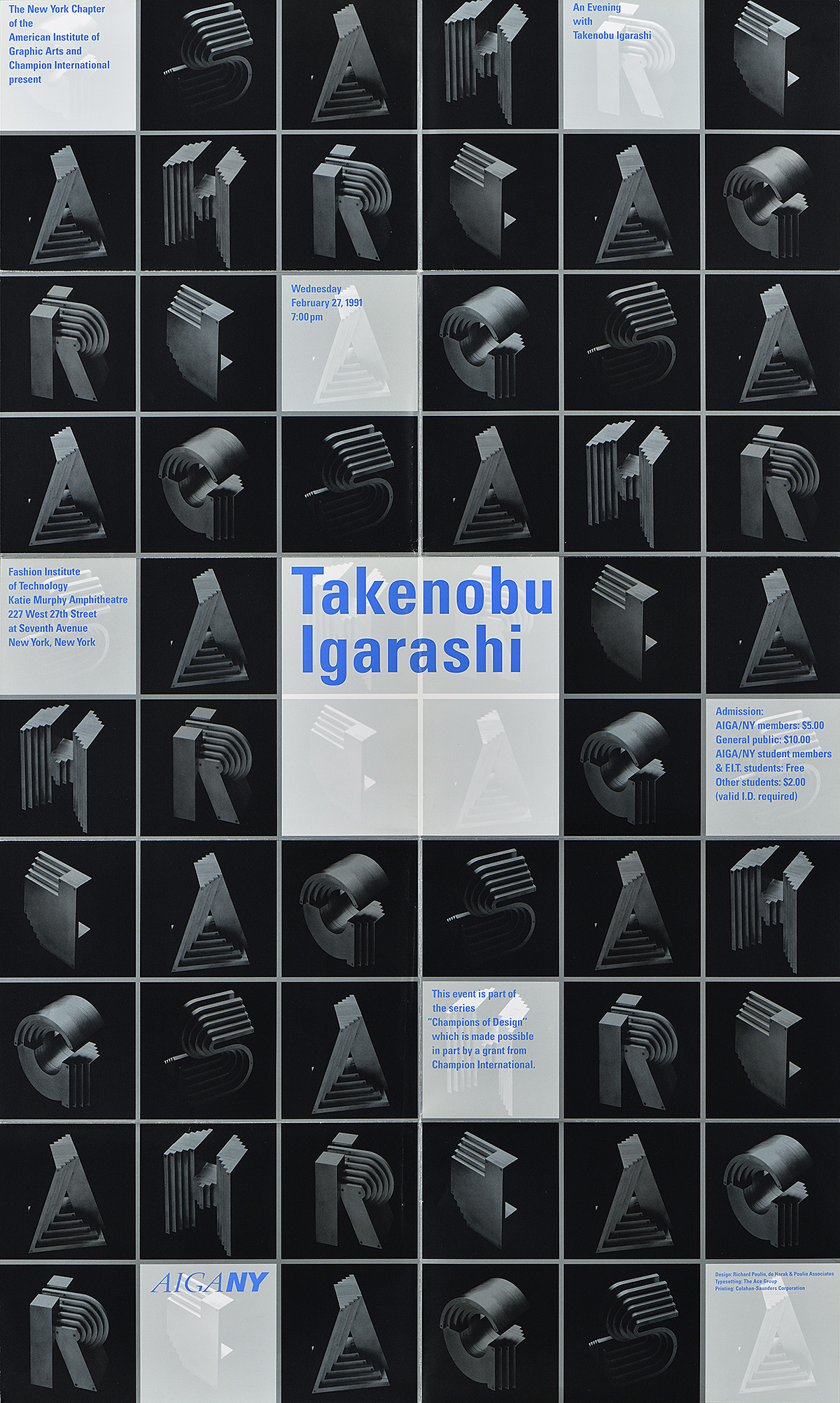 AIGA NY’s poster archive charts five decades of discourse and design